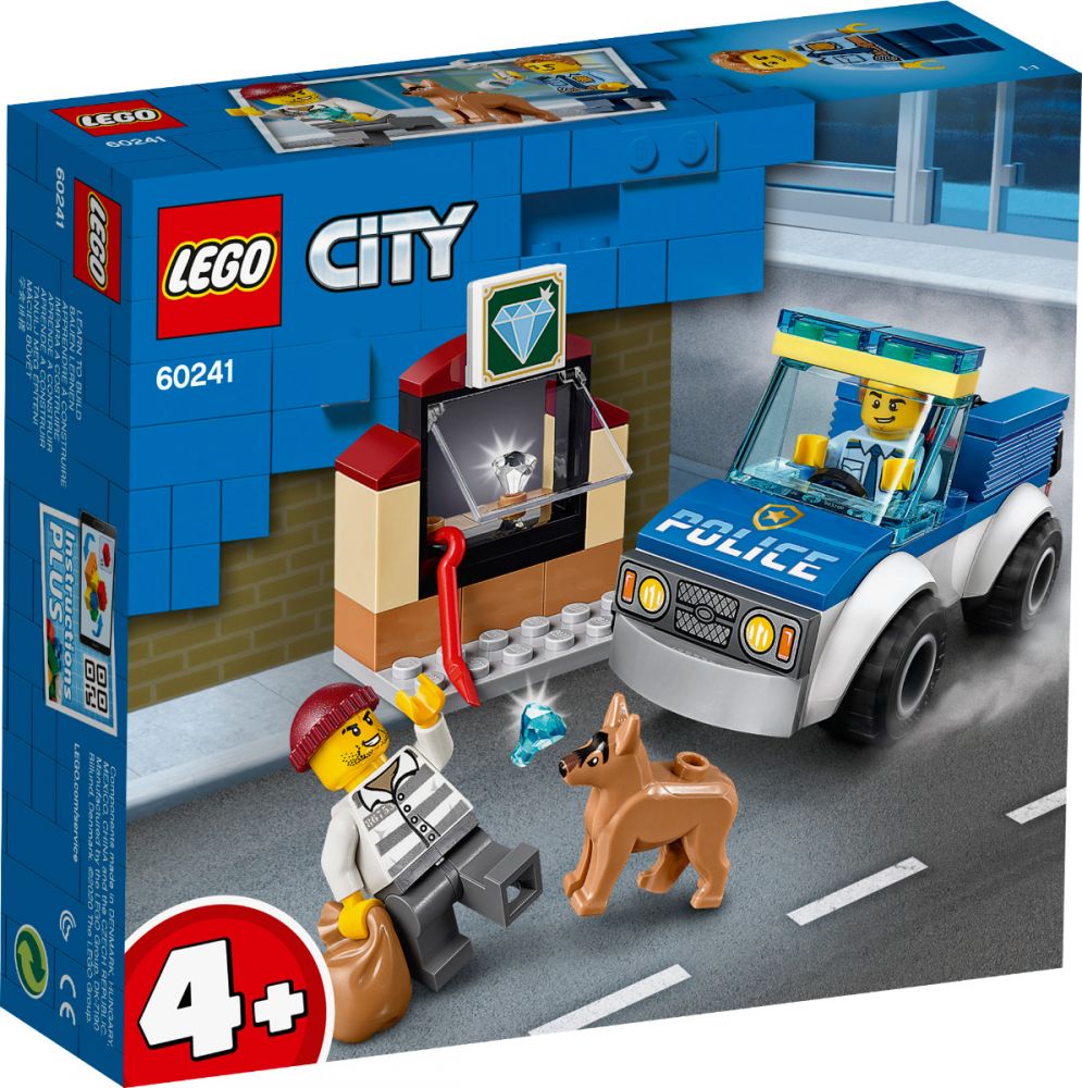 BONSAGLIO - LEGO 60241 UNITA' CINOFILA DELLA POLIZIA CITY