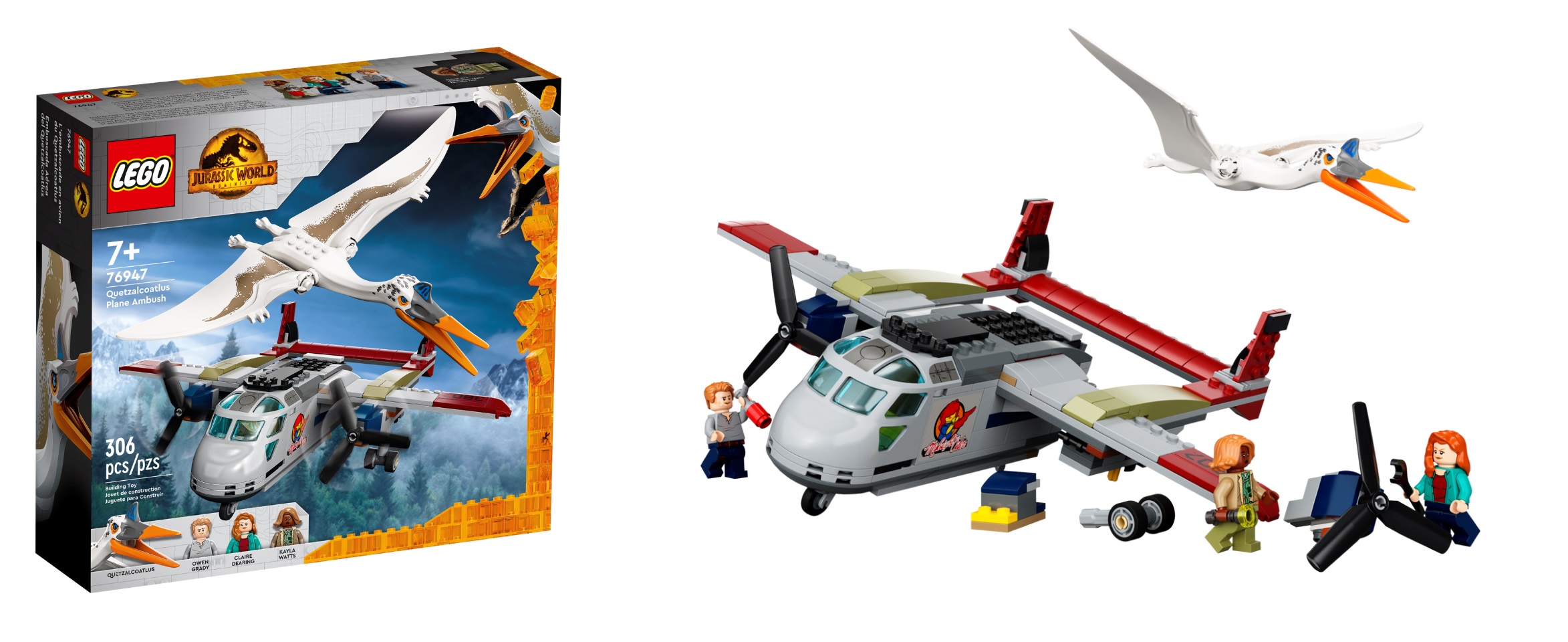BONSAGLIO - LEGO 76947 QUETZAKCOATLUS AGGUATO AEREO JURASSIC WORLD