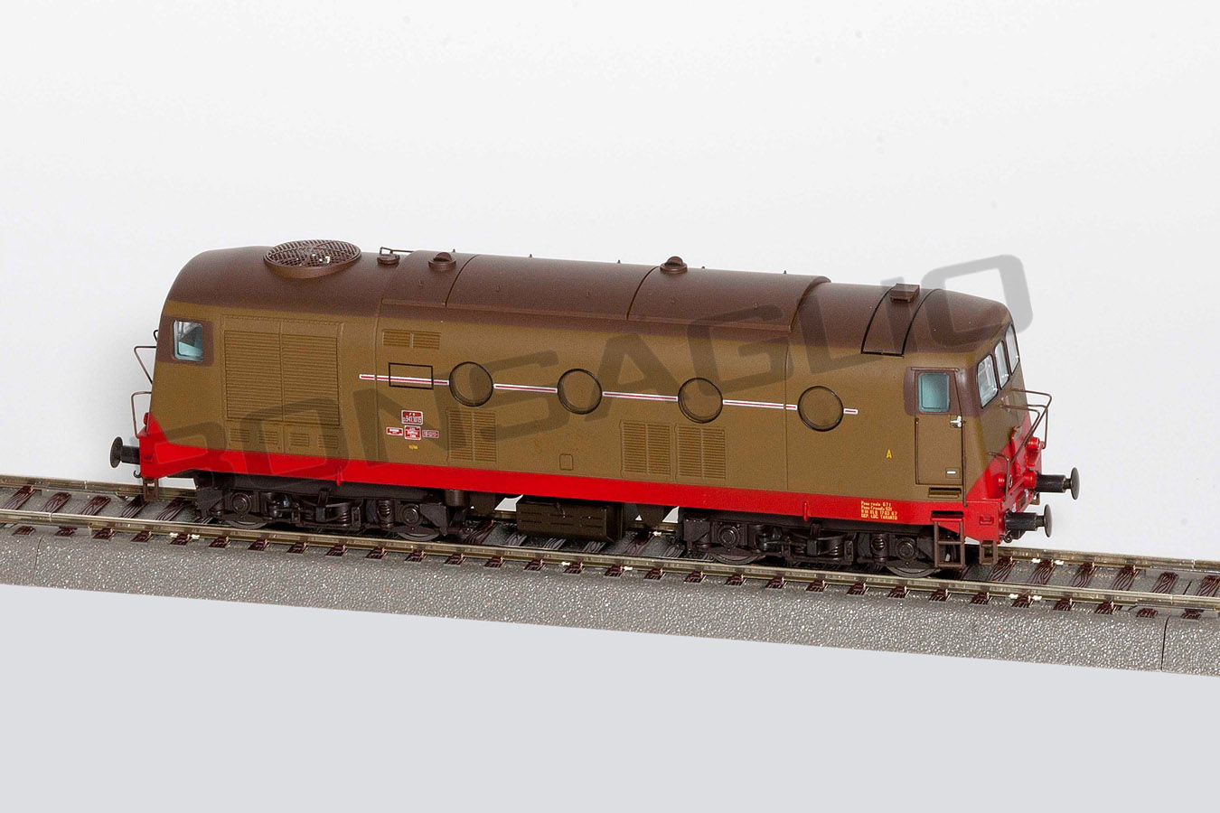 BONSAGLIO - OSKAR 1012 LOCO DIESEL D341 1015 DI 1^ SERIE