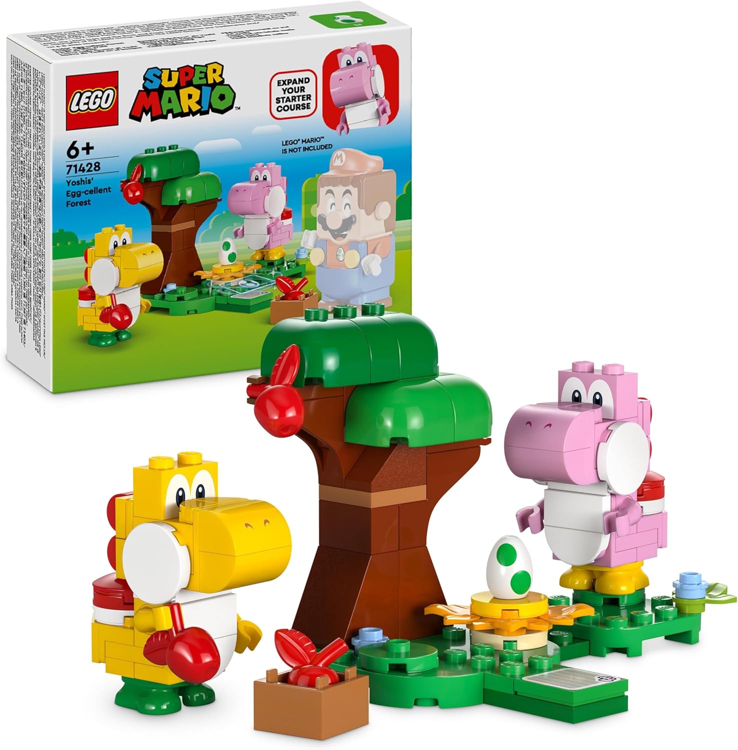 BONSAGLIO - LEGO 71428 PACK DI ESPANSIONE YOSHI NELLA FORESTA FUOVOLOSA ...
