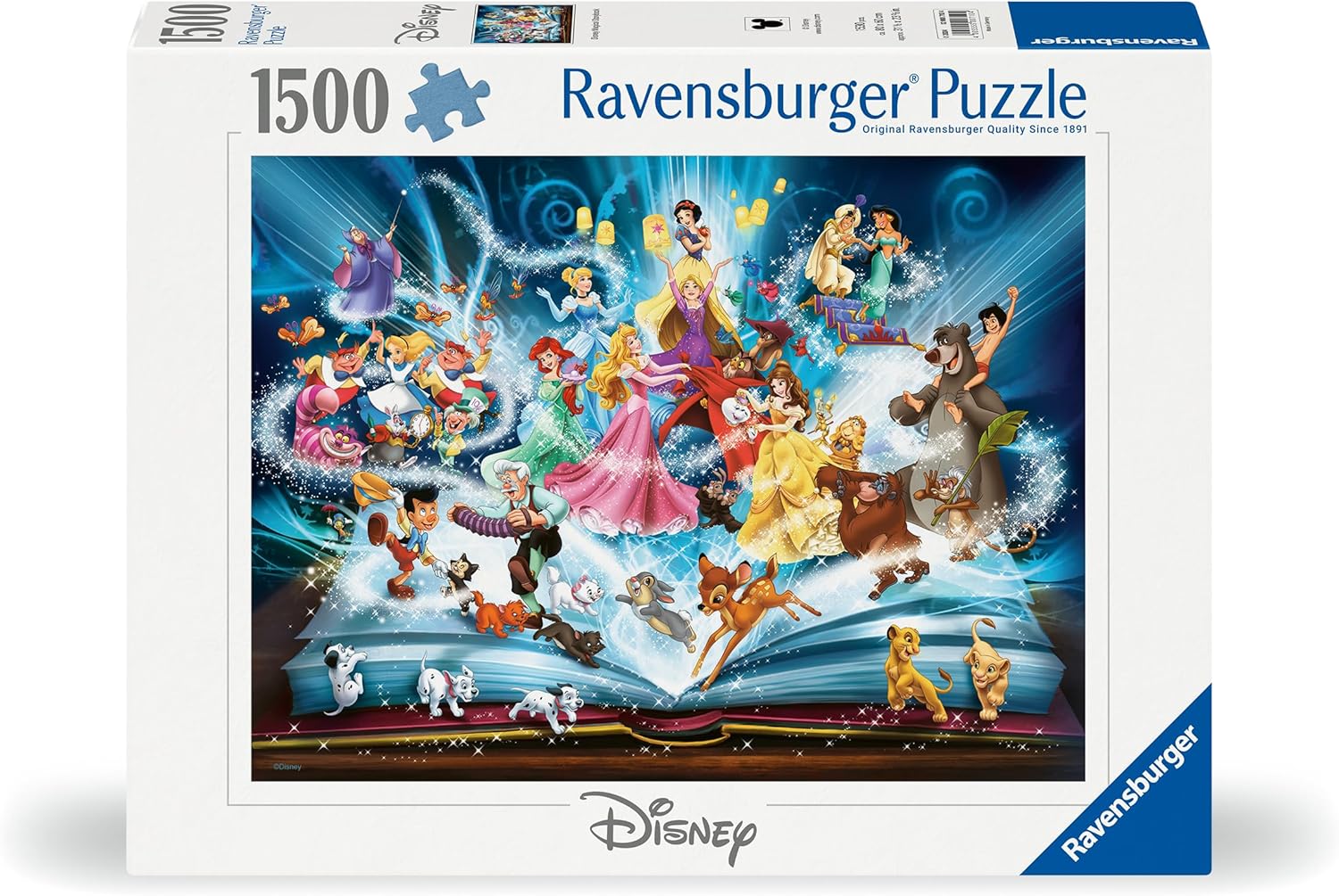 BONSAGLIO - RAVENSBURGER 00710 PUZZLE DA 1500 PZ. IL MAGICO LIBRO DELLE ...